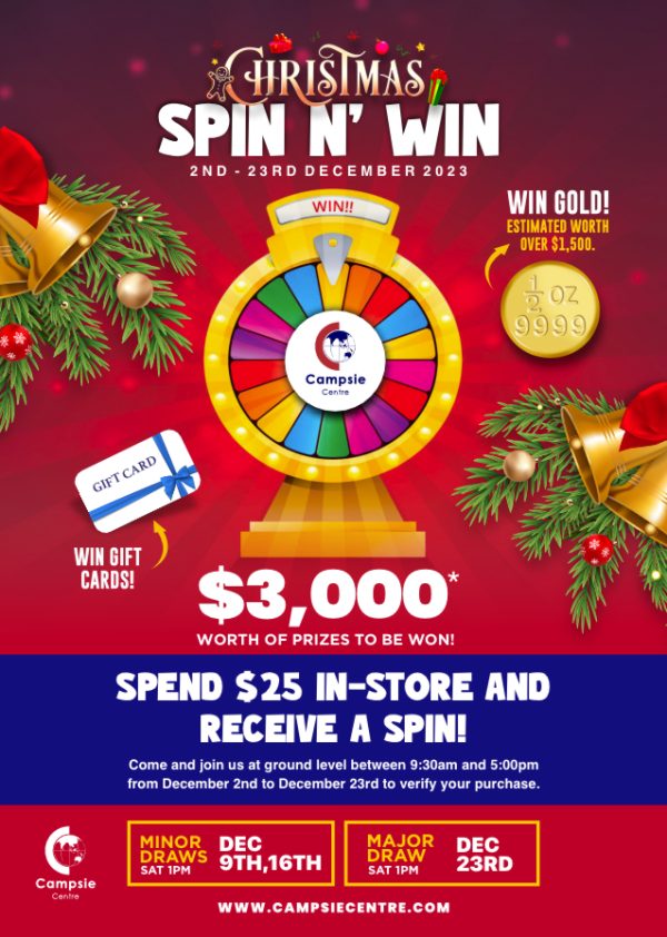 SPIN_N_WIN - Campsie Centre NSW, Australia